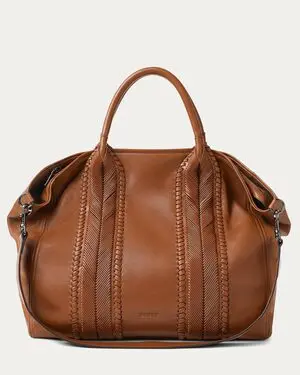 AIMEE All For Love Convertible Tote - Chestnut