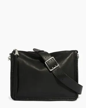 Aimee Silver Tone Cross Body Bags