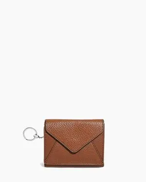 AIMEE Zip It Up Trifold Wallet Chestnut