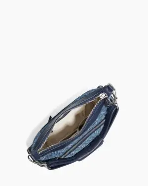 AIMEE Away We Go Shoulder Bag - Monogram Denim