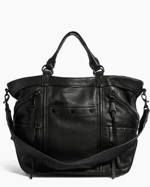 AIMEE Fair Game Convertible Tote - Black