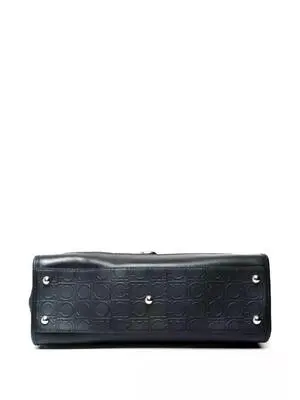 FERRAGAMO 2000s Gancini-pattern Shoulder Bag