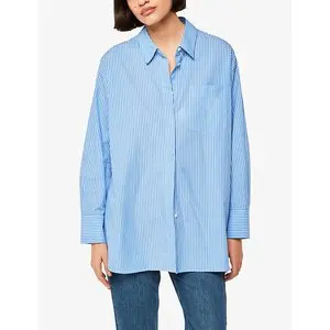Whistles Striped Cotton Shirt
