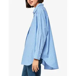 Whistles Striped Cotton Shirt