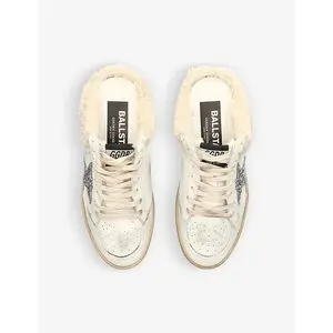 GOLDEN GOOSE Ballstar Sabots Leather-blend Trainers