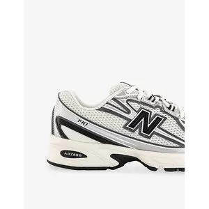 NEW BALANCE 740 V2 Woven Trainers - Silver Black