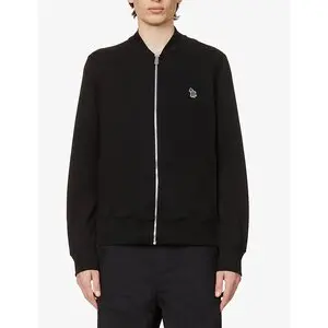 Paul Smith Zebra-embroidered Long-sleeve Bomber Jacket
