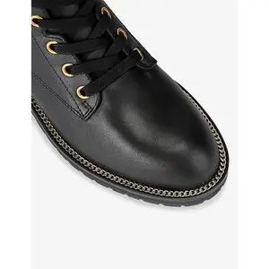 Kurt Geiger Stoop Leather Chelsea Biker Boots