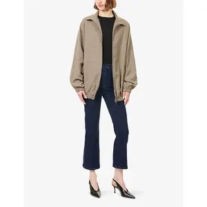 Good American Cropped Boot-cut Denim Jeans