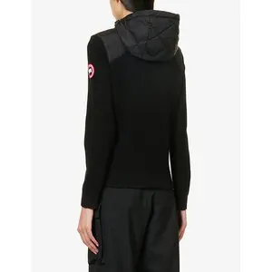 Canada Goose Hybridge Quilted Wool Hoodie