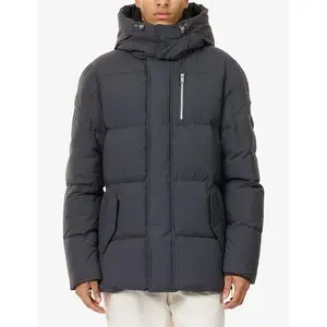 Moose Knuckles Everest 3q Puffer Hooded Woven-down Jacket