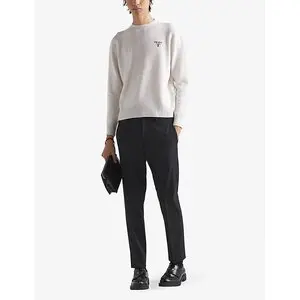 Prada Slim-fit Straight-leg Woven Trousers