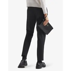 Prada Slim-fit Straight-leg Woven Trousers