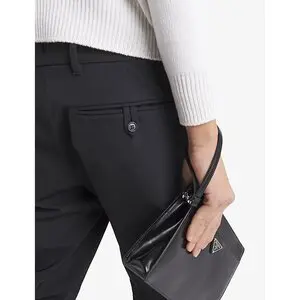 Prada Slim-fit Straight-leg Woven Trousers