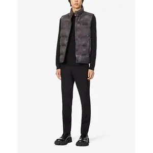 Hugo Brand-patch Padded Shell Gilet