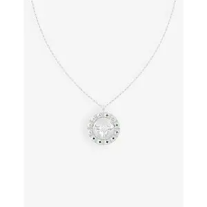 ASTRID & MIYU Taurus Zodiac Necklace - Silver