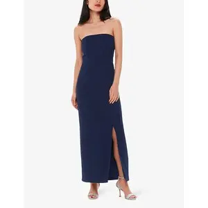 Whistles Gemma Strapless Jersey Maxi Dress