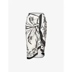 4TH & RECKLESS Divina Graphic-pattern Woven Sarong - Print