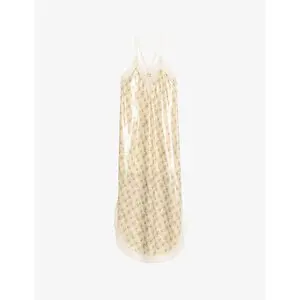 Zadig&Voltaire Ristyl Sequin-print Maxi Dress - Vanille
