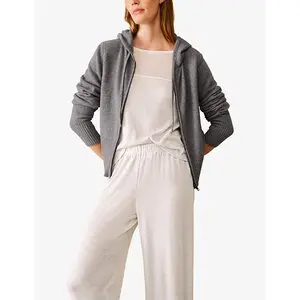 THE WHITE COMPANY Marled Relaxed-fit Jersey Pyjamas