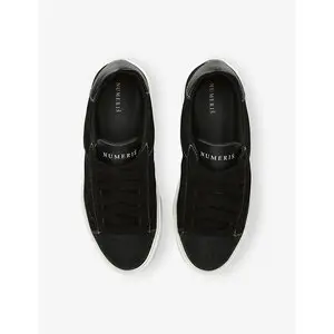 NUMERIS Eclipse Suede Trainers - Black