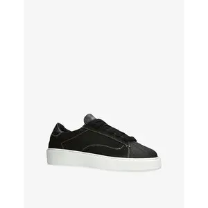 NUMERIS Eclipse Suede Trainers - Black