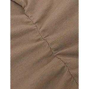 REISS Sandy V-neck Ribbed Stretch-cotton Vest - Neutral