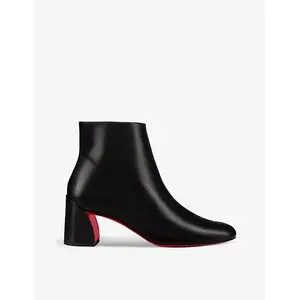 CHRISTIAN LOUBOUTIN Turela 55 Leather Ankle Boots