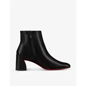 CHRISTIAN LOUBOUTIN Turela 55 Leather Ankle Boots