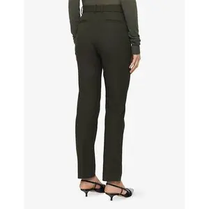 JOSEPH Slim-leg Stretch-woven Trousers