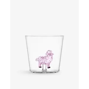 ICHENDORF MILANO Animal Farm Sheep Borosilicate-glass Tumbler 8cm - Multicolor
