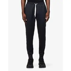 Vuori Sunday Performance Stretch-jersey Jogging Bottoms - Black