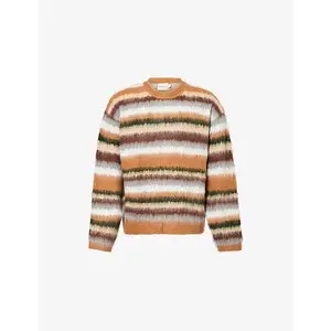 BOUND Striped Knitted Jumper