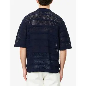 CHE Desiderio Camp-collar Cotton-knit Shirt