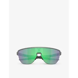 Oakley Acetate Shield Sunglasses - Grey