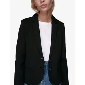 Whistles Slim Tailored Cotton Blazer