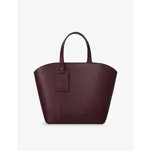 Cartier C De Mini Leather Tote Bag - Grape