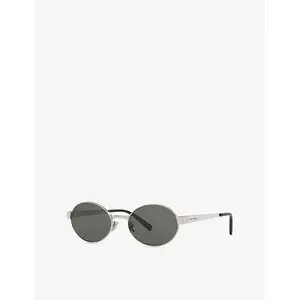 Saint Laurent Sl692 Oval-frame Sunglasses