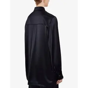 JOSEPH Long-sleeved Satin Blouse