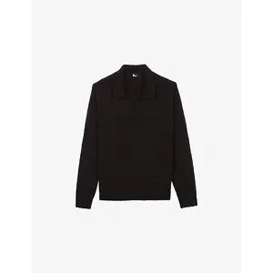 The Kooples Open-collar Wool Jumper