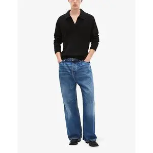 The Kooples Open-collar Wool Jumper