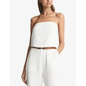 REISS Hayley Leather Belt