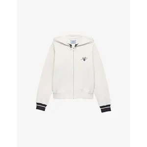 Prada Striped Sweatshirts Hoodies For Women