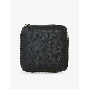 Smythson Panama Large Leather Trinket Case