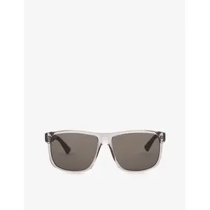 Gucci Square-frame Sunglasses - Grey