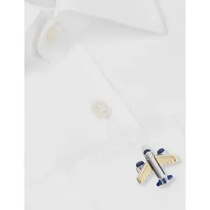 Paul Smith Aeroplane Copper And Zinc Cufflinks
