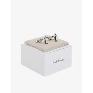 Paul Smith Aeroplane Copper And Zinc Cufflinks