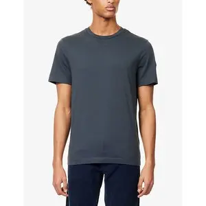 Moncler Badge Crewneck Cotton-jersey T-shirt