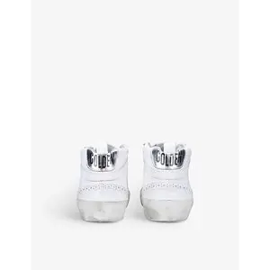 GOLDEN GOOSE Mid Star Leather Trainers