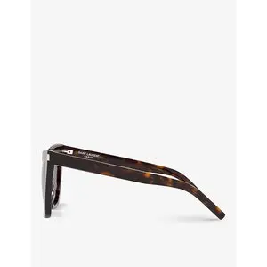 Saint Laurent Sl214 Kate Cat-eye Acetate Sunglasses